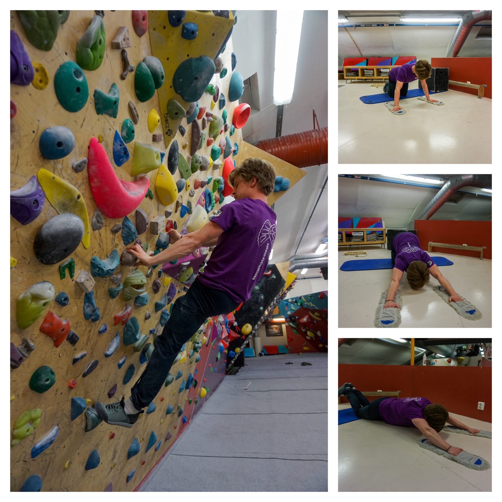 Hjemmetrening for klatring - Bergen Klatreklubb